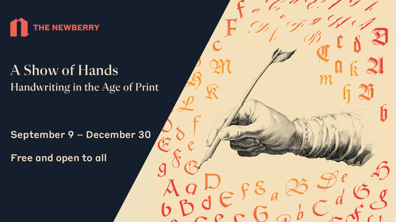A Show of Hands: Handwriting in the Age of Print - Chicago Cultural ...