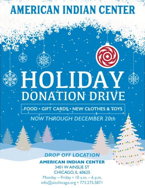 Holiday Donation Drive - Chicago Cultural Alliance