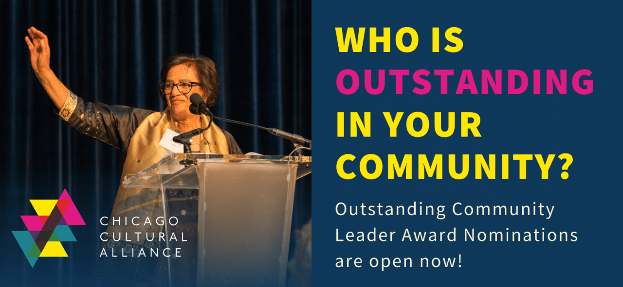 2024 Outstanding Community Leader Award Nominations - Chicago Cultural ...